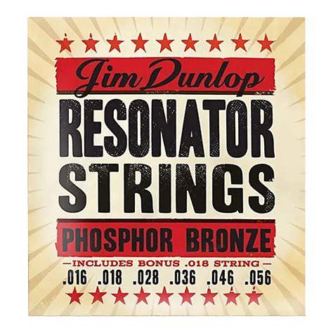 Dunlop Resonator Guitar Phosphor Bronze String Set Guitar Center