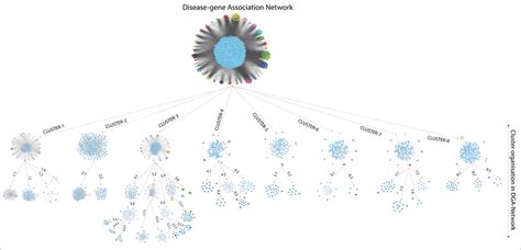 Modules And Sub Modules Of The Main Network Disease Genes Network Download Scientific Diagram