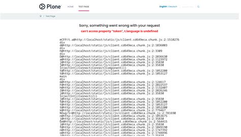 Multilang Dual View Crashing · Issue 4833 · Plonevolto · Github