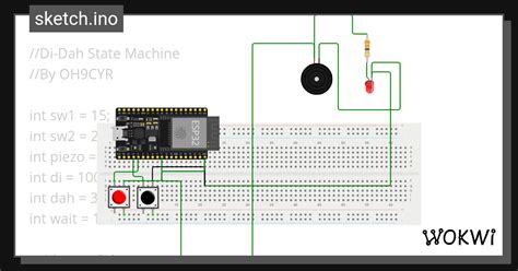 Di Dah State Machine Wokwi Esp32 Stm32 Arduino Simulator