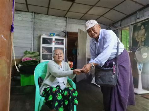 ဒဂုံမြို့သစ် မြောက်ပိုင်း မြို့နယ်၌ အသက် ၈၅ နှစ် အထက်ဘိုးဘွားများ၏ လူမှုရေးပင်စင်များ အိမ်တိုင