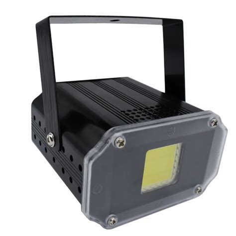 고휘도 20w Led 스트로브 라이트 화이트 컬러 디스코 Dj 나이트 클럽 쇼 무대 조명 미니 스트로브 Dj 디스코 라이트