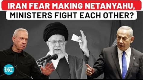 Iran Laughs As Attack Fear Sparks Netanyahus New Fight With Own