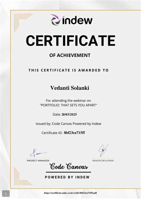 Careergrowth Designthinking Webdevelopment Portfoliobuilding Vedanti Solanki