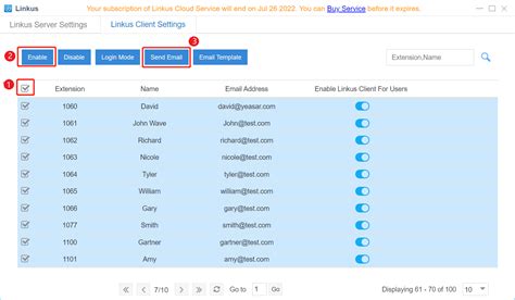Linkus Cloud Service Guide