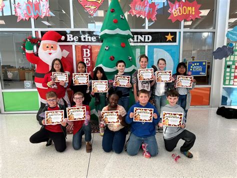 Lyons Upper Elementary November Students Of The Month