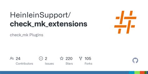 GitHub HeinleinSupport Check Mk Extensions Check Mk Plugins