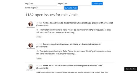 Rsk Github Issues Example Codesandbox