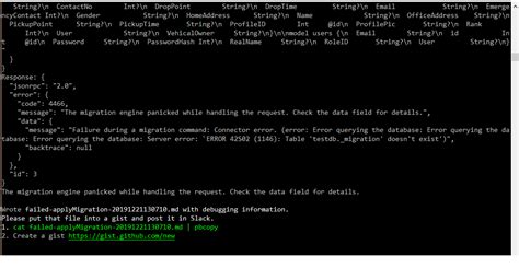 Prisma2 Dev Failed Mysql · Issue 266 · Prismamigrate · Github