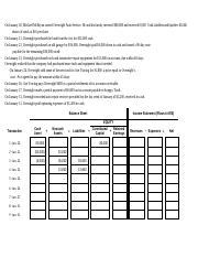Overnight Auto Service Accounting Transactions Overview Course Hero