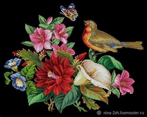 Схемы для вышивки: А110 в интернет-магазине на Ярмарке Мастеров | Схемы ...