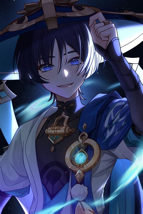 Various Genshin Males X Male Reader Scarakuniwanderer X Male Reader