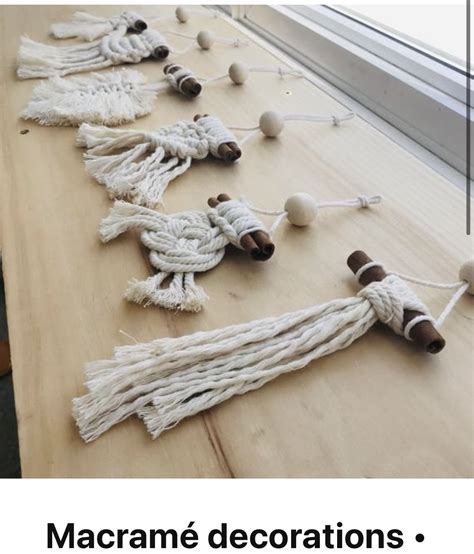 Diy Macrame Tassel Ornaments