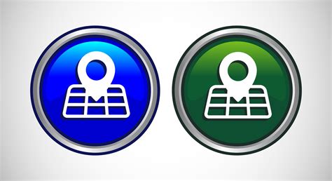 map pointer location icon button set design illustration 46700207