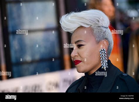 Emilie Sande Attending The World Premiere Of The Girl On The Train At