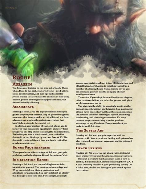 Rogue Assassin Slight Remake Of The Assassin To Make It Actually