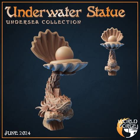 3d Printable Underwater Collection By World Forge Miniatures