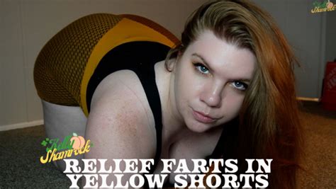 Kelly Shamrock Relief Farts In Yellow Shorts Manyvids