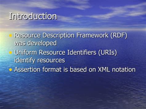 Rdf And Rdf Schema For Ontology Specification Ppt