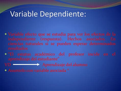 Ppt DefiniciÓn Operacional De Variables Powerpoint Presentation Free