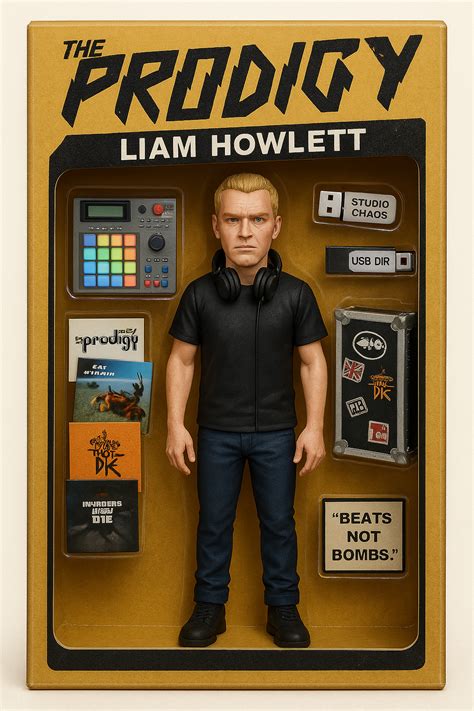 Liam Howlett The Prodigy Action Figure Box Set In 2025 Action