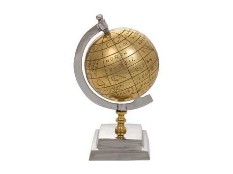 Globe Terrestre Doré D12 5x24h