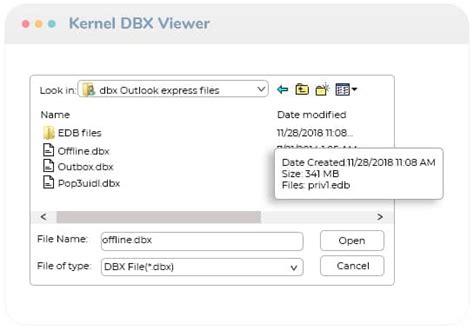 dbx viewer tool operfcore
