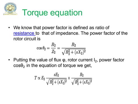 Lect No 4 Torque Equation 3 Ph Im Converted Pptx