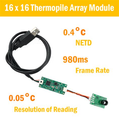 thermopile array module temperature sensor module midas touch