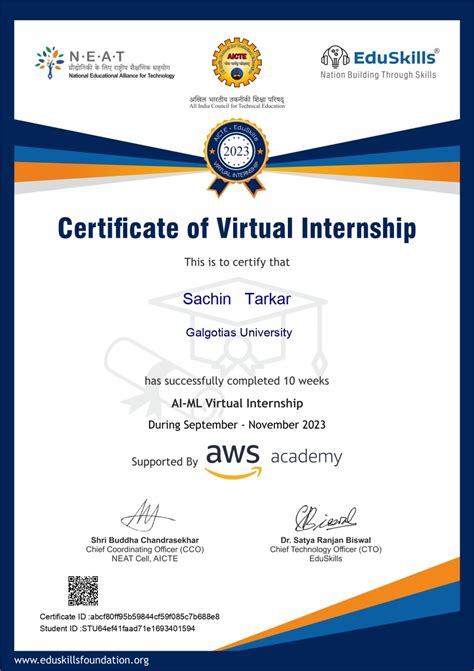 Sachin Tarkar On Linkedin Aws Internshipcomplete