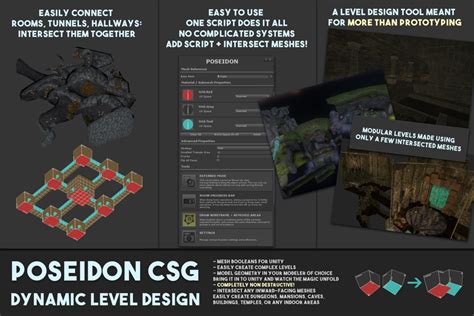 poseidon csg dynamic level design