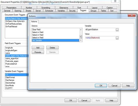 Solved Set Variable On Event Trigger Field Qlik Community 781295