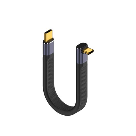 Custom Degree Usb C Cable Manufacturer Right Angle Usb C Cable