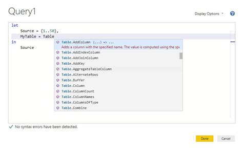 Intellisense For Power Query M Finally The Self Service Bi Blog
