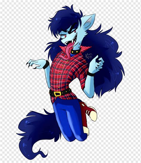 모피 팬덤 팬 아트 Marshall Lee Marshall 기타 전설적인 생물 모피 팬덤 Png Pngwing