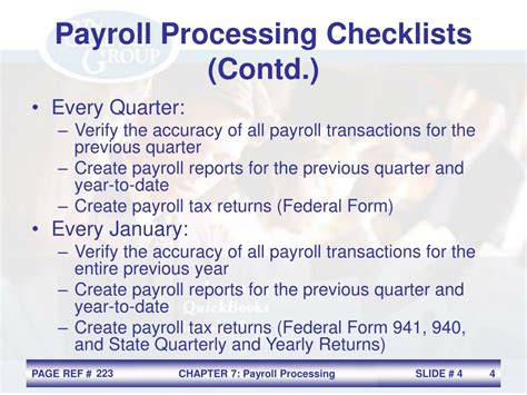 Ppt Efficient Payroll Processing Guide For Small Businesses