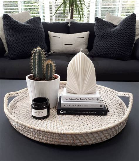 35 Beautiful Coffee Table Tray Ideas For Your Living Room