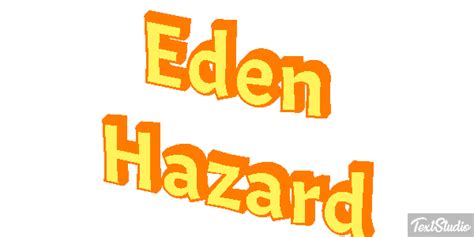 Eden Hazard Celebrity Animated  Logo Designs