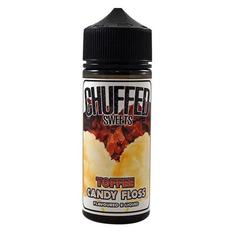 Toffee Candy Floss Sweets 100ml E Liquid Chuffed Uk Vape Store E Cig Clouds