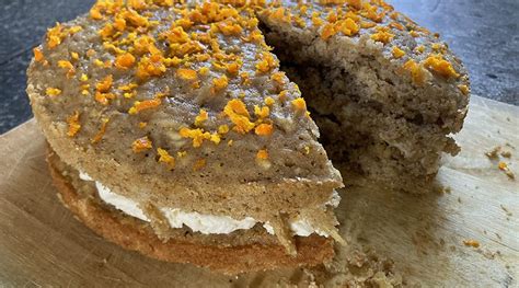 Spiced Parsnip Maple Syrup Cake