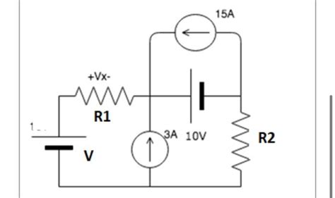Solved If The Power Supply Voltage Is 54 V The R1 12Ω