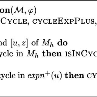 Algorithm Cycle Detection Download Scientific Diagram