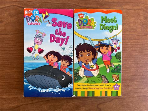Dora The Explorer Meet Diego Vhs