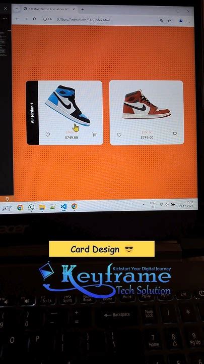 Creative Card Design With Html And Css Htmlfullcourse Javascript Css Coding