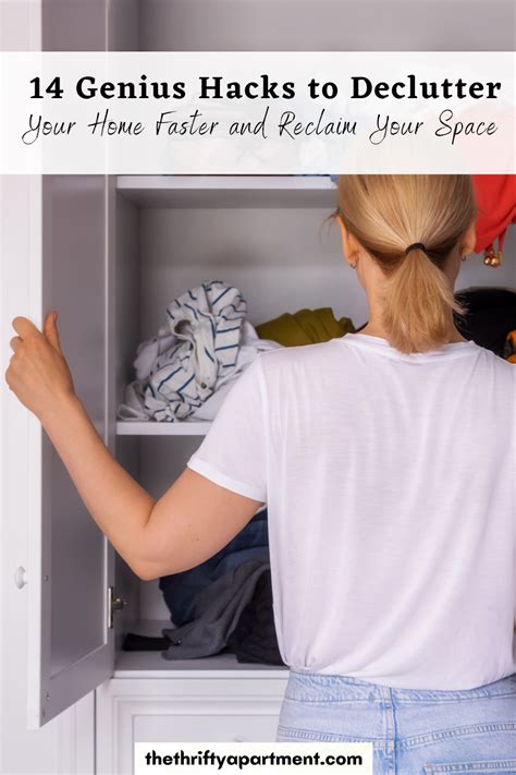 14 genius hacks to declutter your home faster and reclaim your space