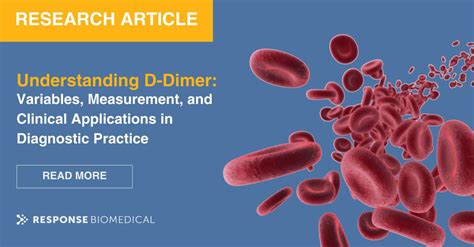 D Dimer Preanalytical Analytical Postanalytical Variables And