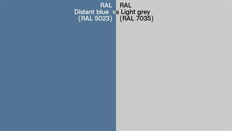 Ral Distant Blue Vs Light Grey Side By Side Comparison