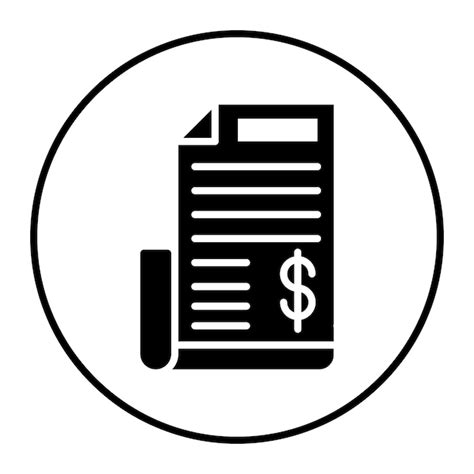 Premium Vector Invoice Vector Illustration