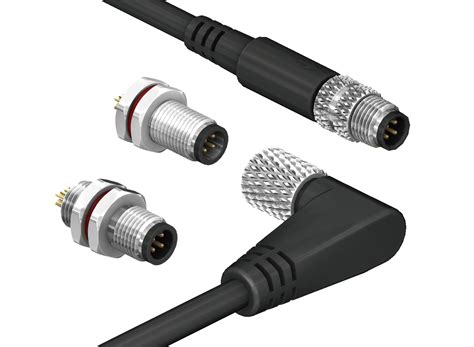 Mcm05 Xxsar M5 Series A Code Over Molding Cables Right Angle