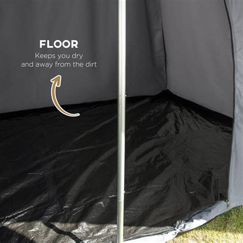 Teepee Tent Easy Set Up Camping Tent With Porch Area Floor And Carry